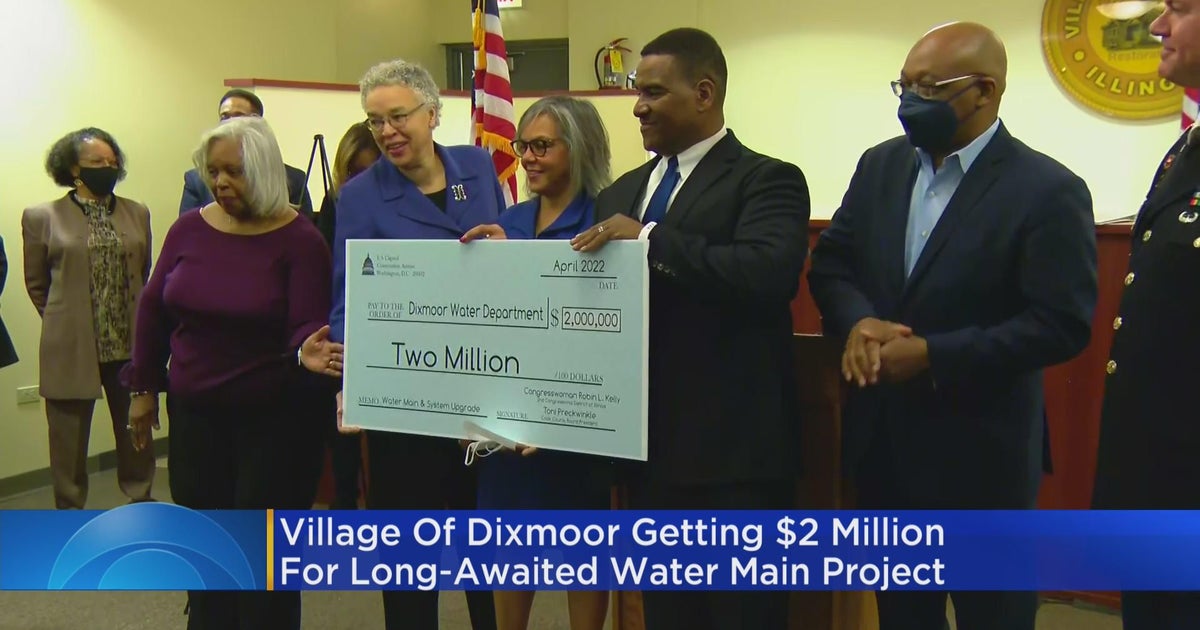 Village of Dixmoor receives $2 million in funding towards new water ...