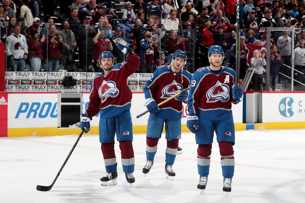 Avalanche Beat Devils 3-1, Extend Winning Streak To 8 Games - CBS Colorado