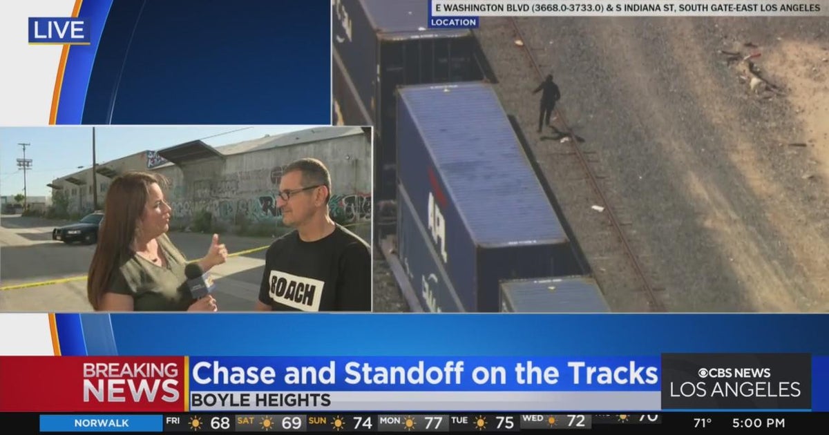 Witness details moments leading up to standoff between LASD, pursuit ...