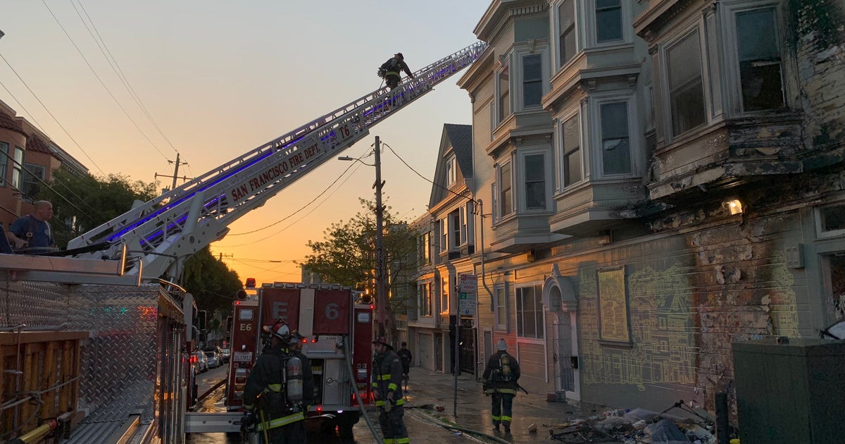 Tent Fire Spreads To Building In San Francisco At Church and 15th ...
