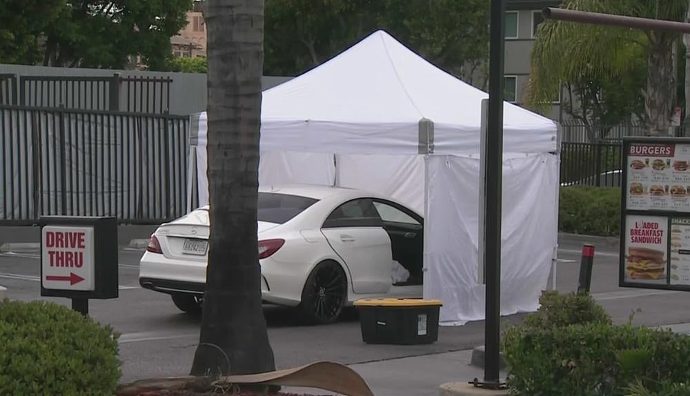 Woman found shot to death, man wounded in parking lot of South LA Jack ...