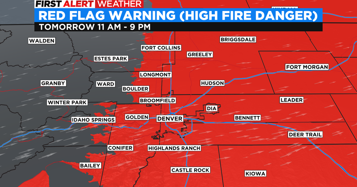 Denver Weather: Friday's High Fire Danger Is Being Called 'Extremely ...