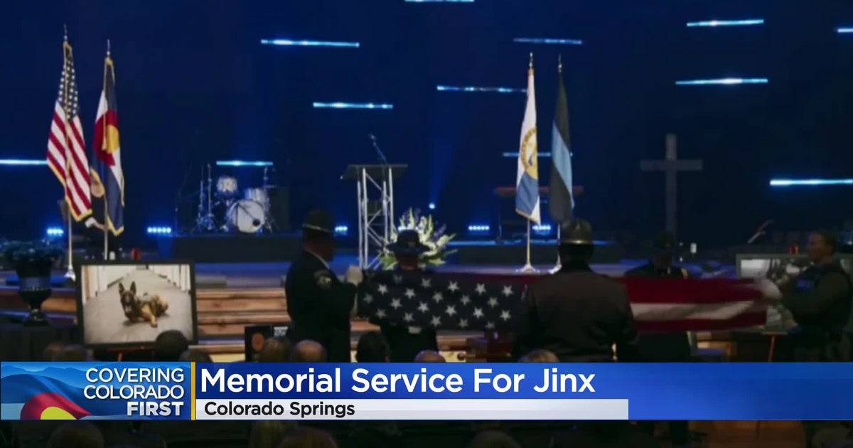 El Paso County K9 Officer Jinx Honored - CBS Colorado