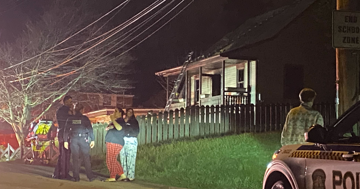 Fire breaks out at Crafton Heights home; 2 people hospitalized - CBS ...
