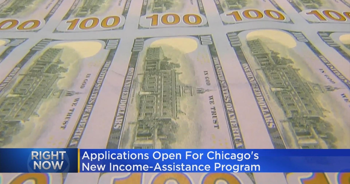 Applications open for Chicago's new income assistance program - CBS Chicago