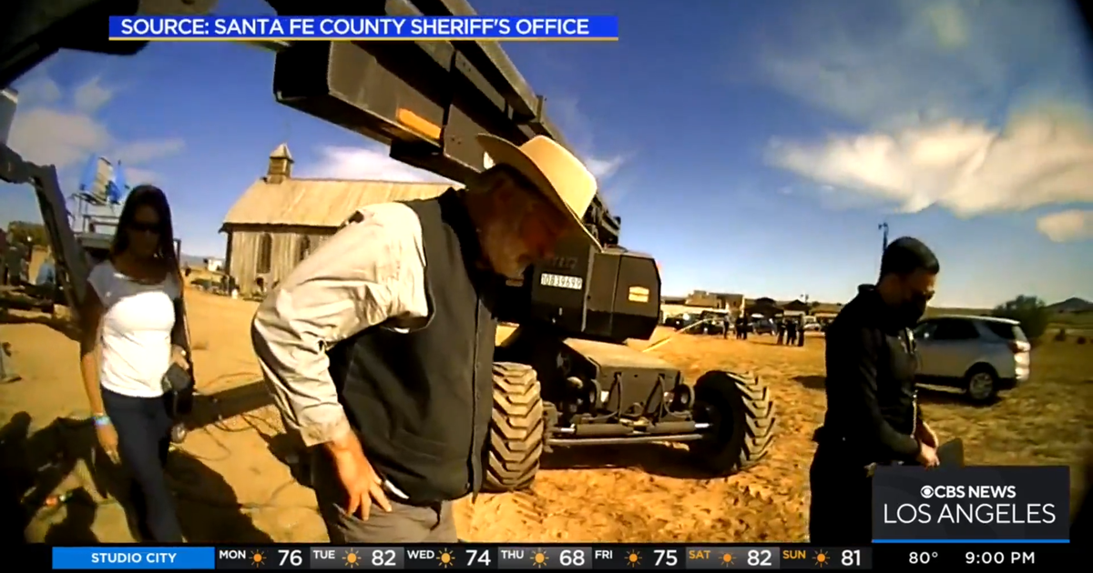 New bodycam footage shows moments after fatal "Rust" shooting - CBS Los ...
