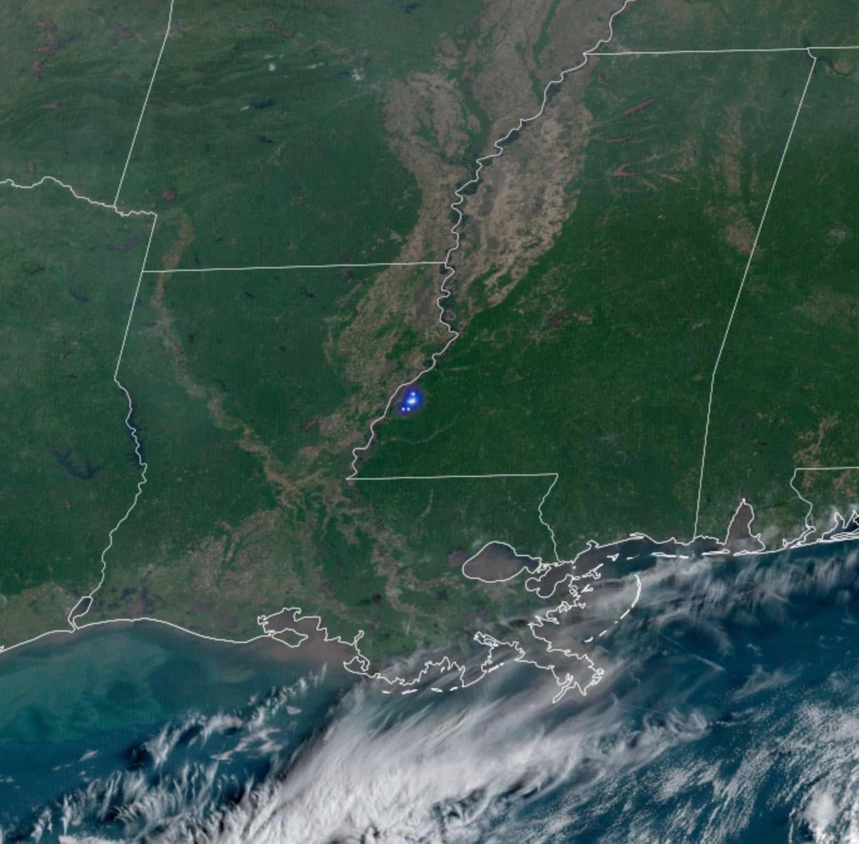 Loud fireball spotted over three Southern states streaking at 55,000 ...