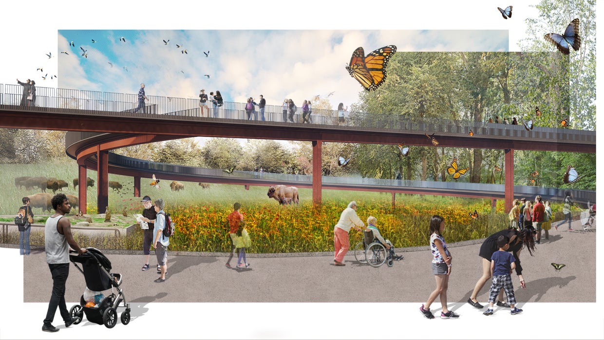 Minnesota Zoo's New Construction Project Is A Pedestrian Loop 32 Feet ...