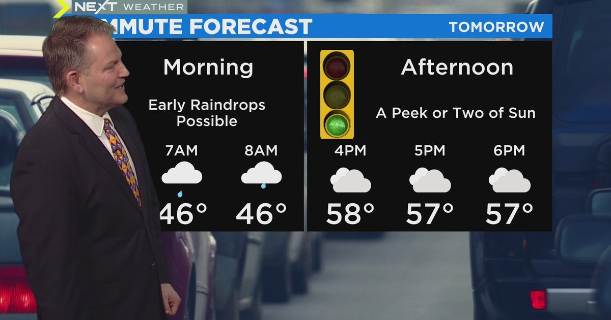 Next Weather: A Mostly-Dry Friday, Then A Very Soggy Weekend - CBS ...