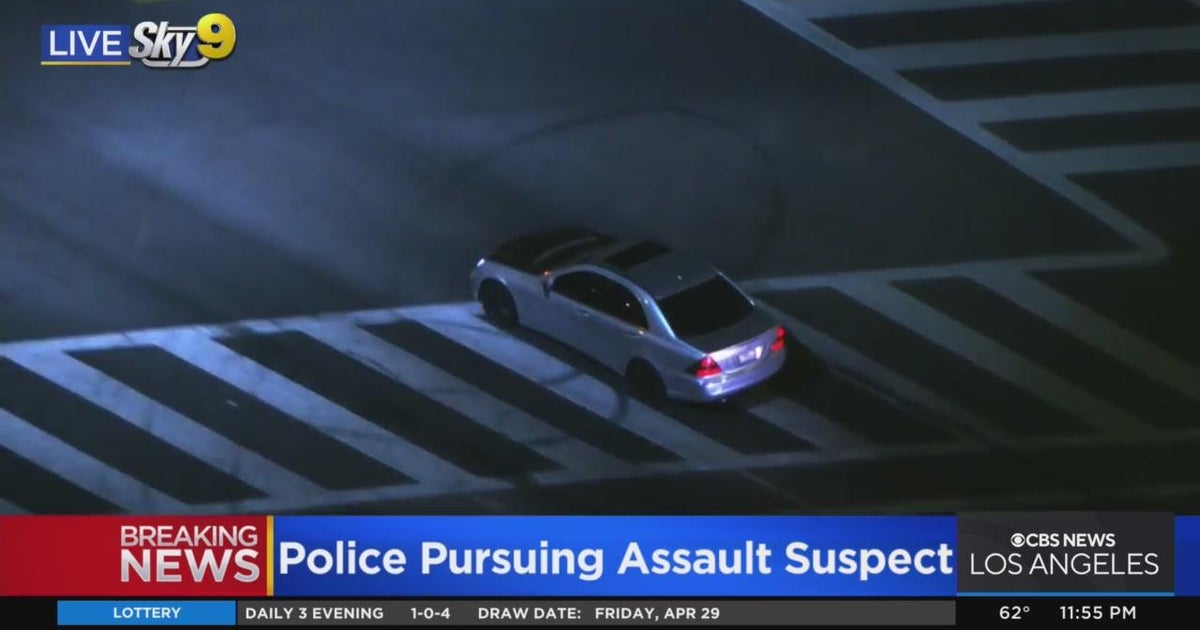 LAPD hits suspect with less-lethal round - CBS Los Angeles LAPD hits suspect with less-lethal round - CBS Los Angeles