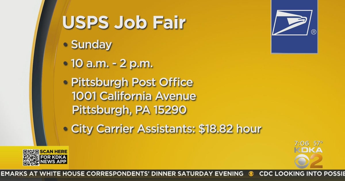 USPS hosting job fair in Pittsburgh - CBS Pittsburgh