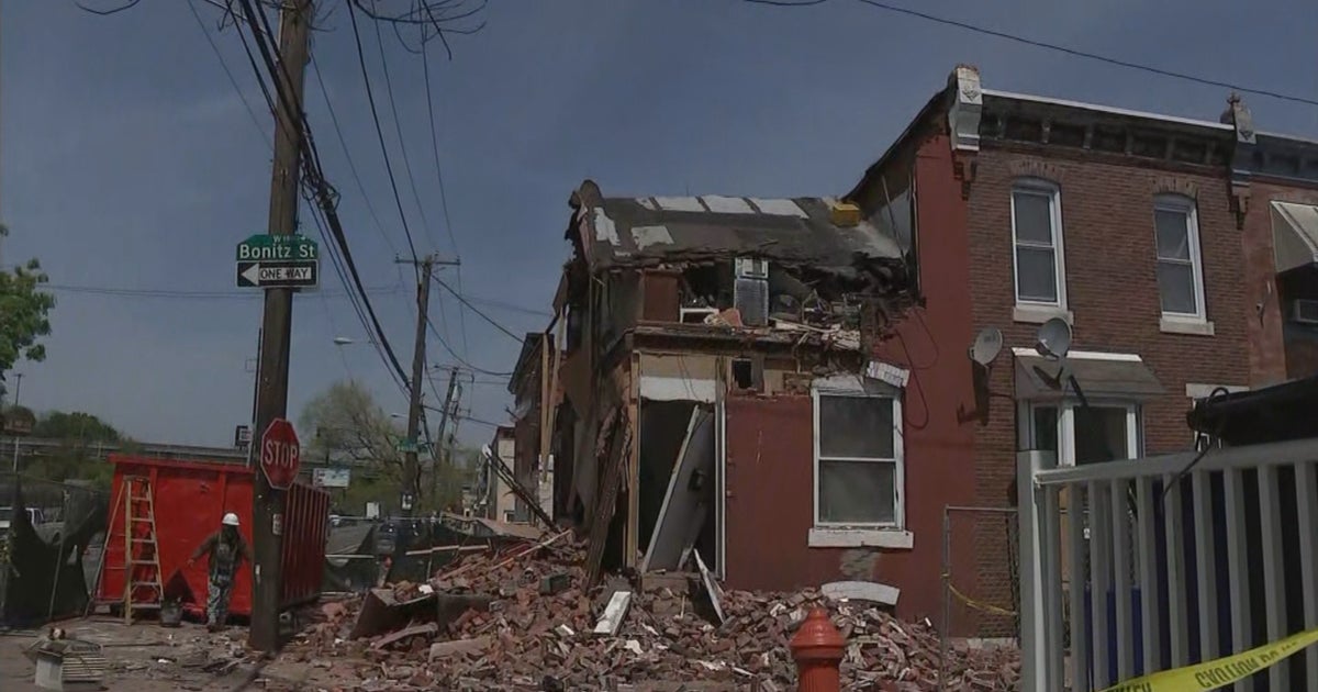 Philadelphia Police Pull Man, Dog From Partial House Collapse In ...