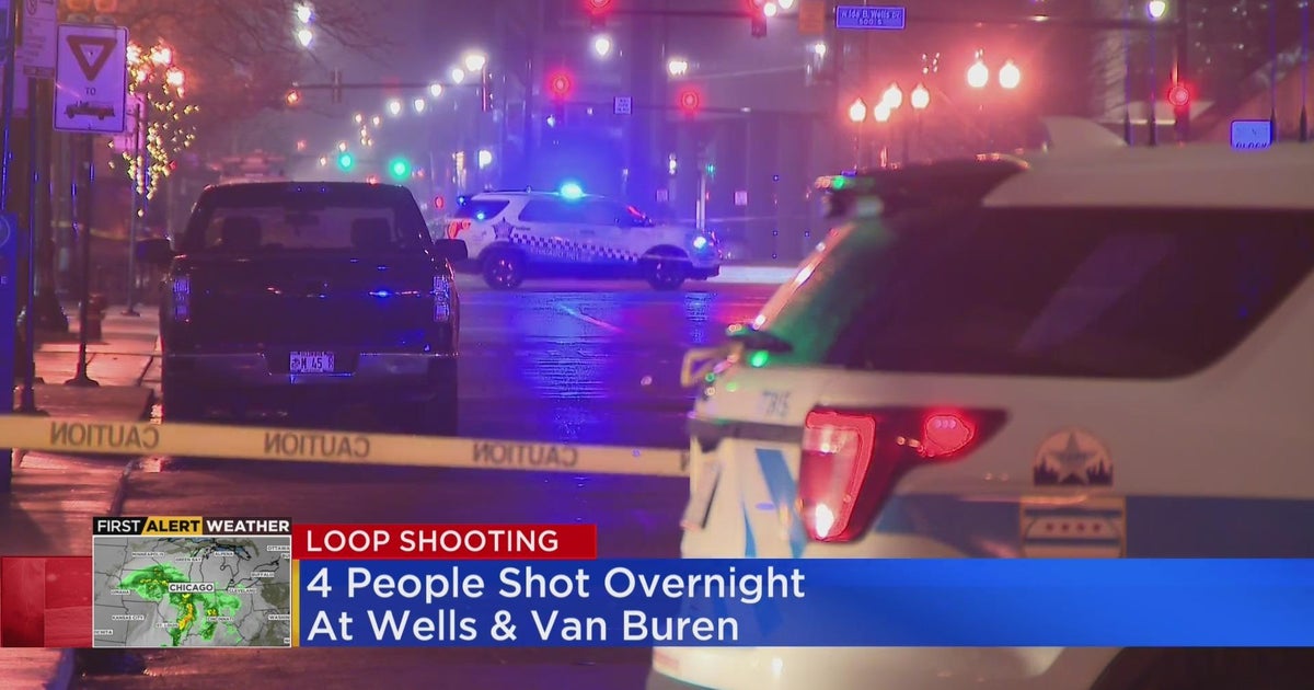4 people shot in The Loop - CBS Chicago