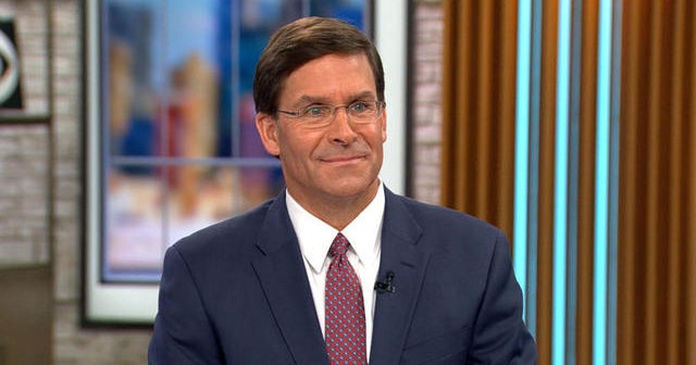 Former Defense Secretary Mark Esper discusses revelations about former ...