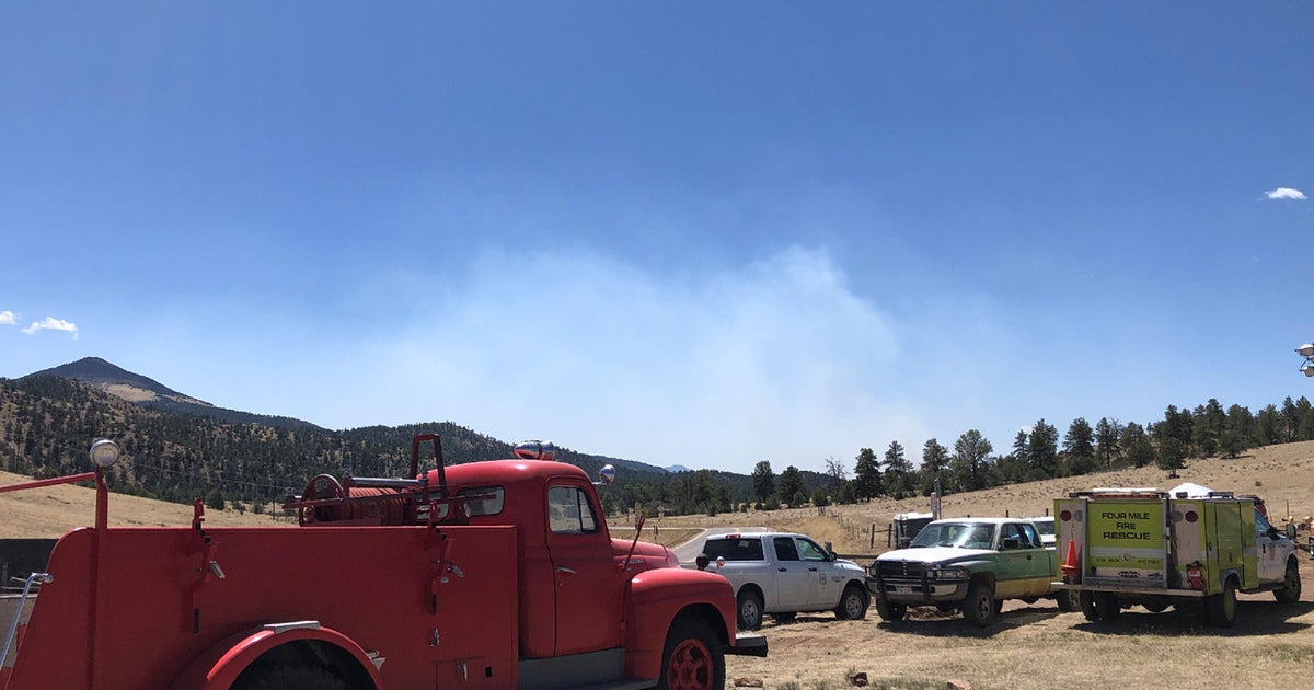Wildfire In Teller County Grows To Over 1,500 Acres - CBS Colorado