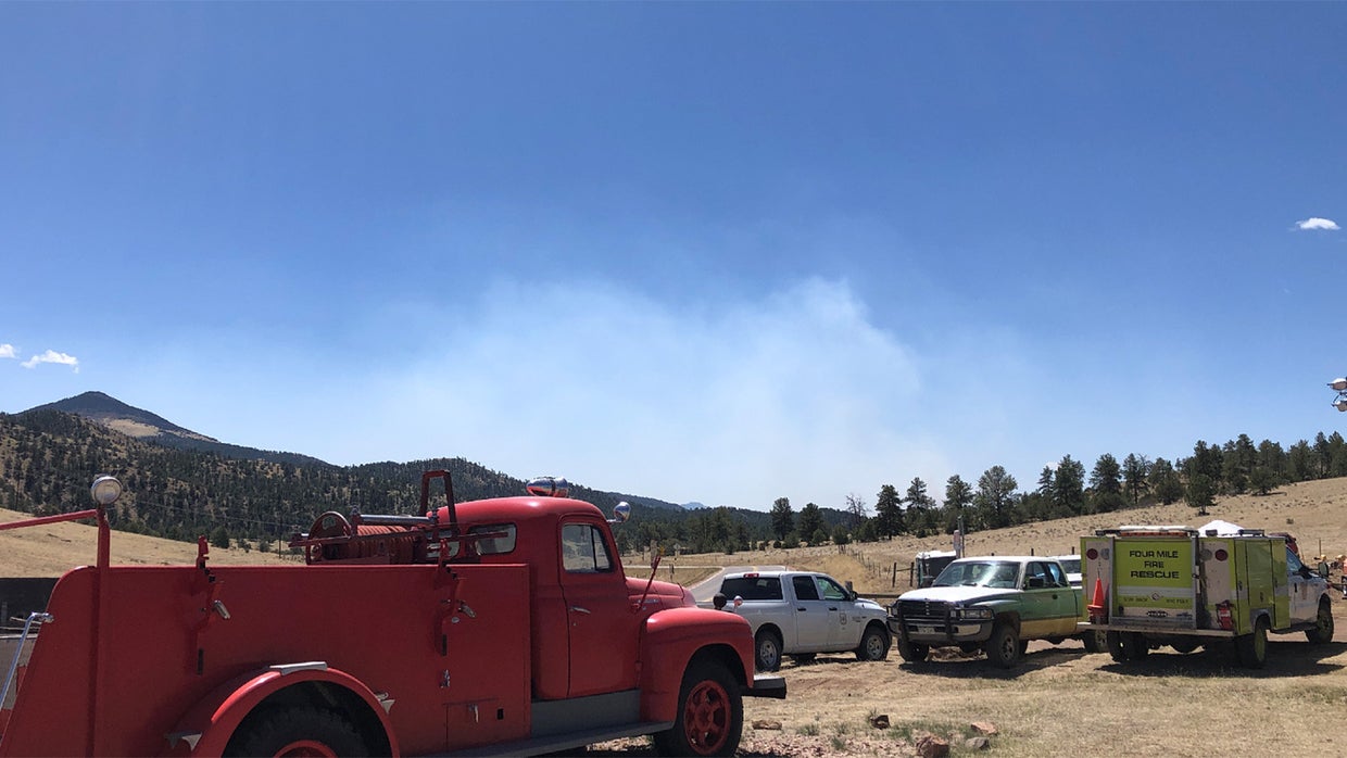 Wildfire In Teller County Grows To Over 1,500 Acres - CBS Colorado