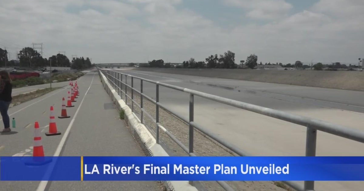 Final master plan for the LA River unveiled - CBS Los Angeles