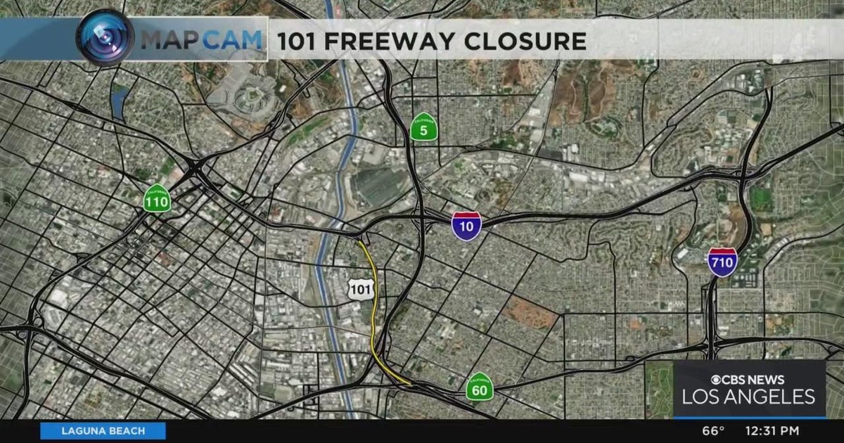 101 Freeway in Boyle Heights to be fully closed for 24 hours this ...
