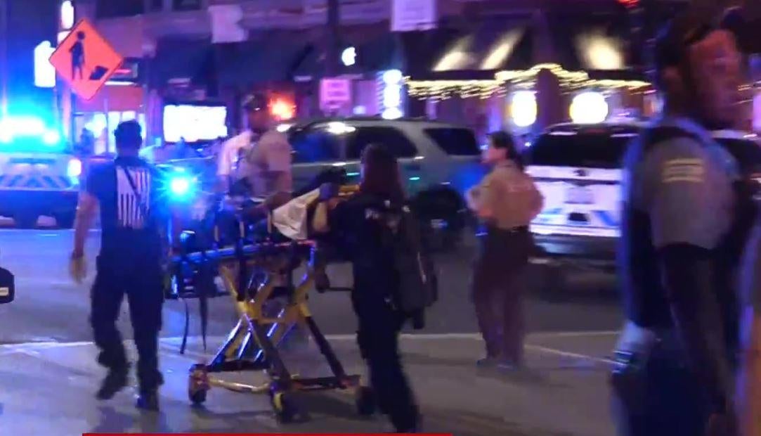 2 killed, 7 injured in mass shooting downtown; suspect in custody