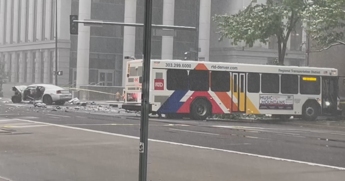 Kidnapping Suspect Pursued By Police Dies After Colliding With RTD Bus ...