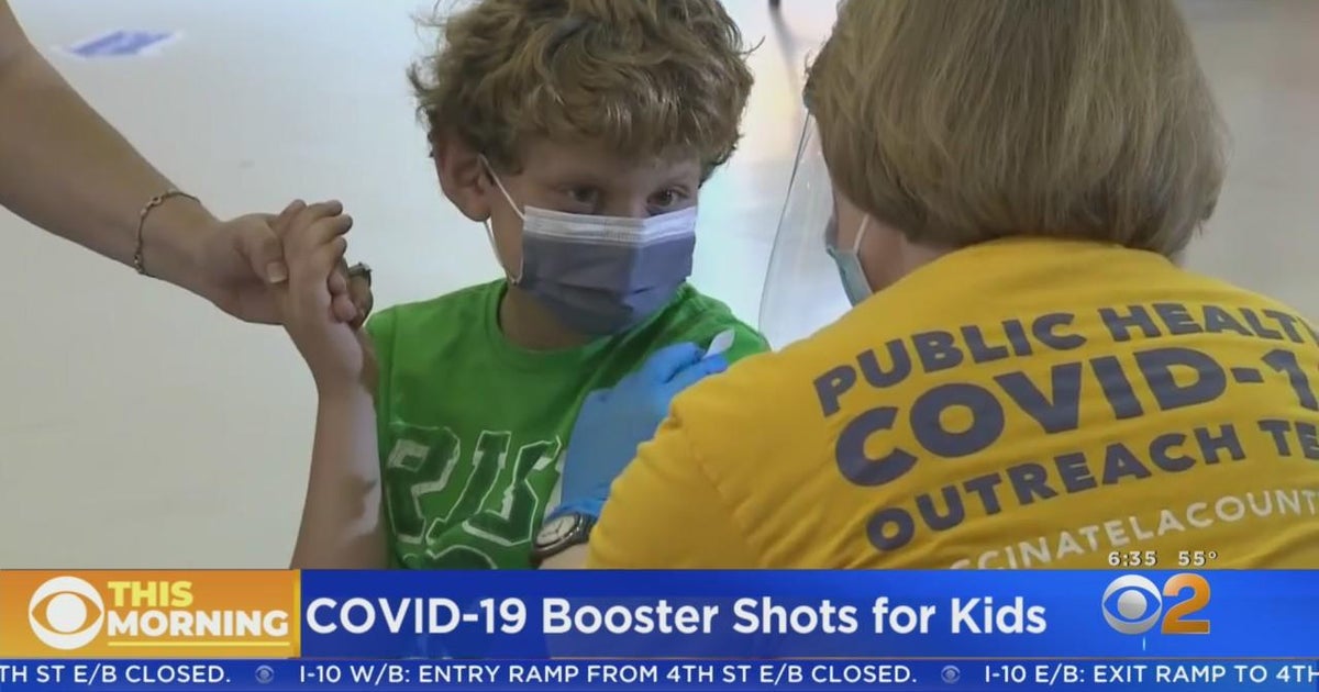 COVID booster shots now available for children - CBS Los Angeles