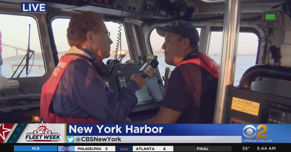 Fleet Week: Meet your Coast Guard members - CBS New York