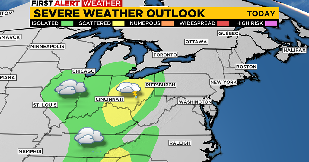 Pittsburgh Weather: Severe weather possible on Thursday - CBS Pittsburgh