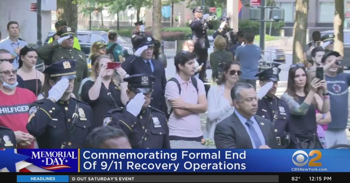 Somber ceremony marks 20 years since end of recovery operations at ...