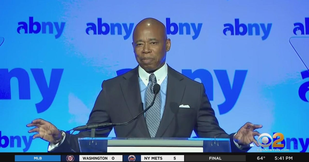 Mayor Adams unveils plan to accelerate NYC's economic recovery - CBS ...