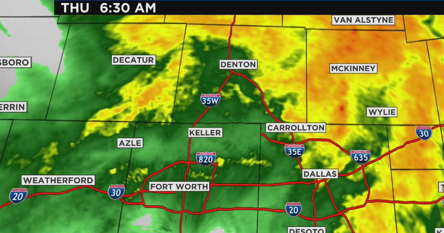 First Alert Weather: storms bring heavy rain, lightning to North Texas ...
