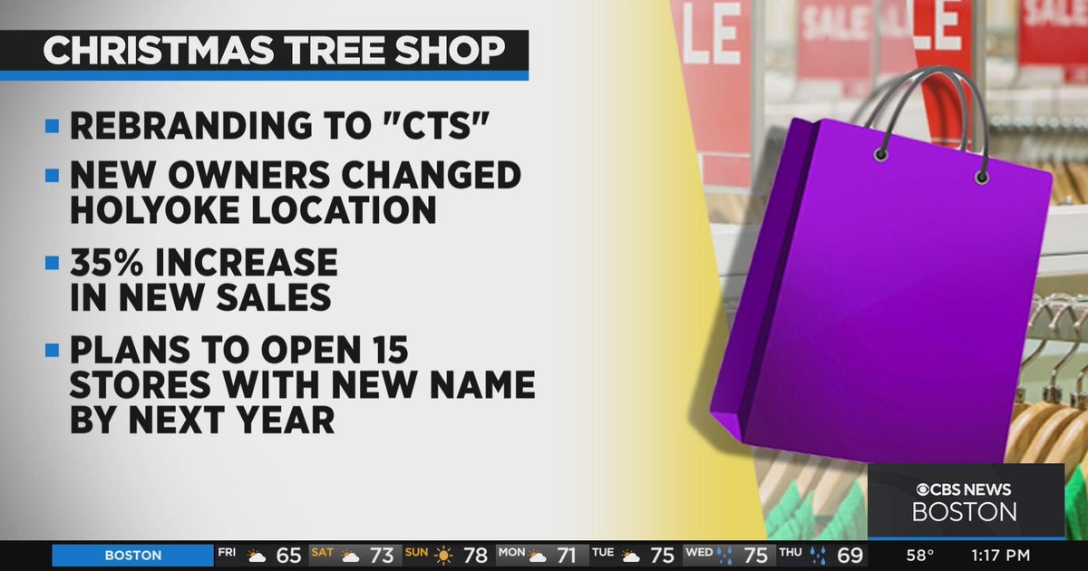 Christmas Tree Shops rebranding to CTS - CBS Boston