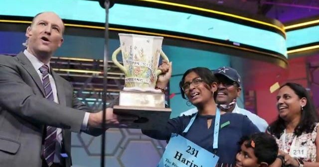 Meet the Scripps National Spelling Bee's 2022 champion Harini Logan ...