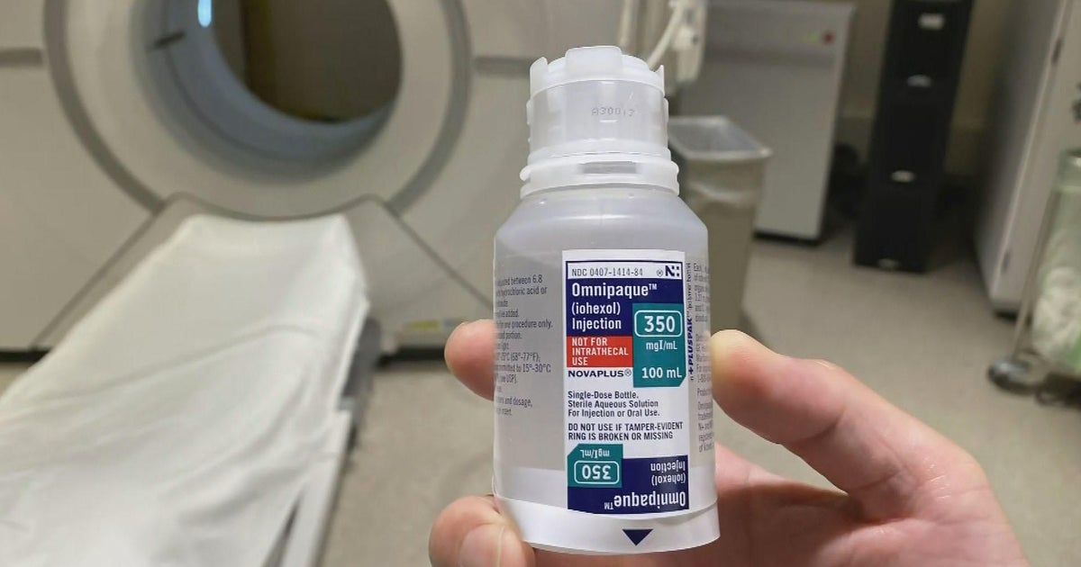 Hospitals face shortage of contrast dyes needed for CAT scans - CBS Boston