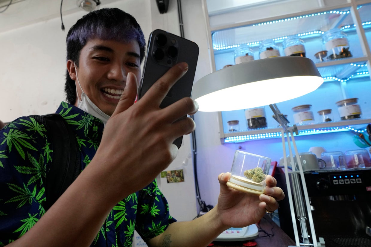 Thailand becomes 1st Asian nation to largely legalize marijuana - CBS News