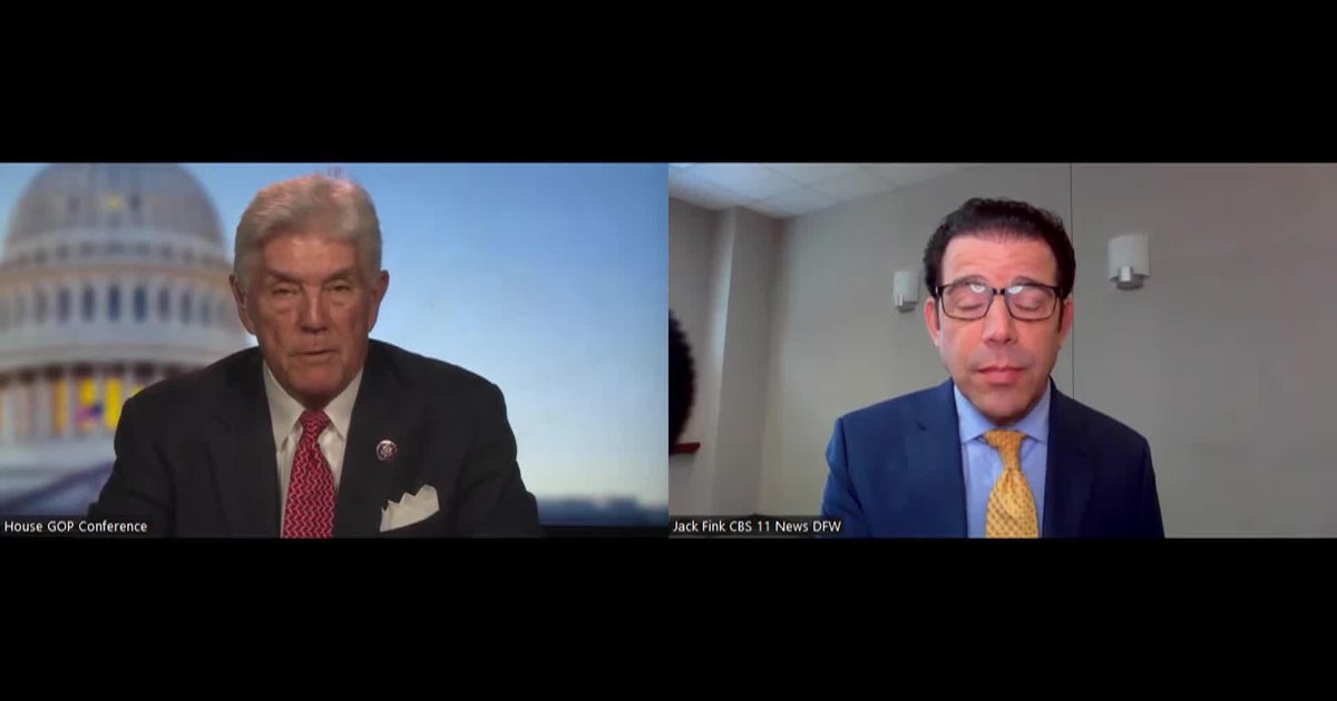 Rep. Roger Williams on gun legislation - CBS Texas