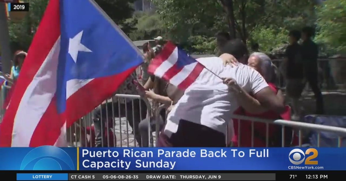 Puerto Rican Day Parade back in full swing - CBS New York