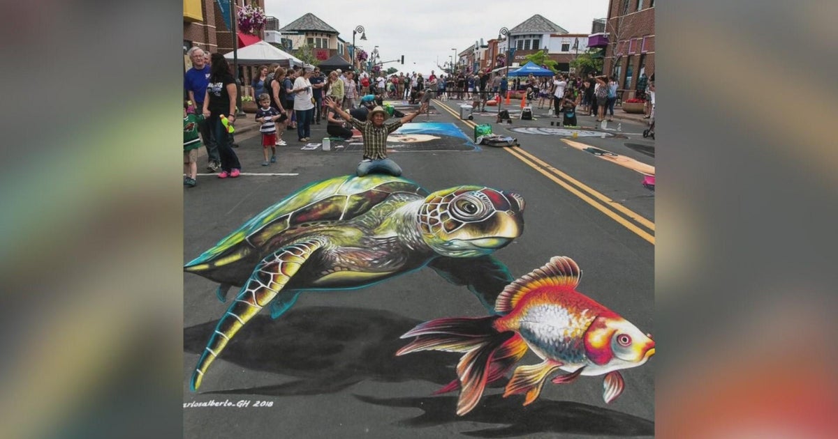 Chalk Artists Come To Twin Cities For Festival - CBS Minnesota