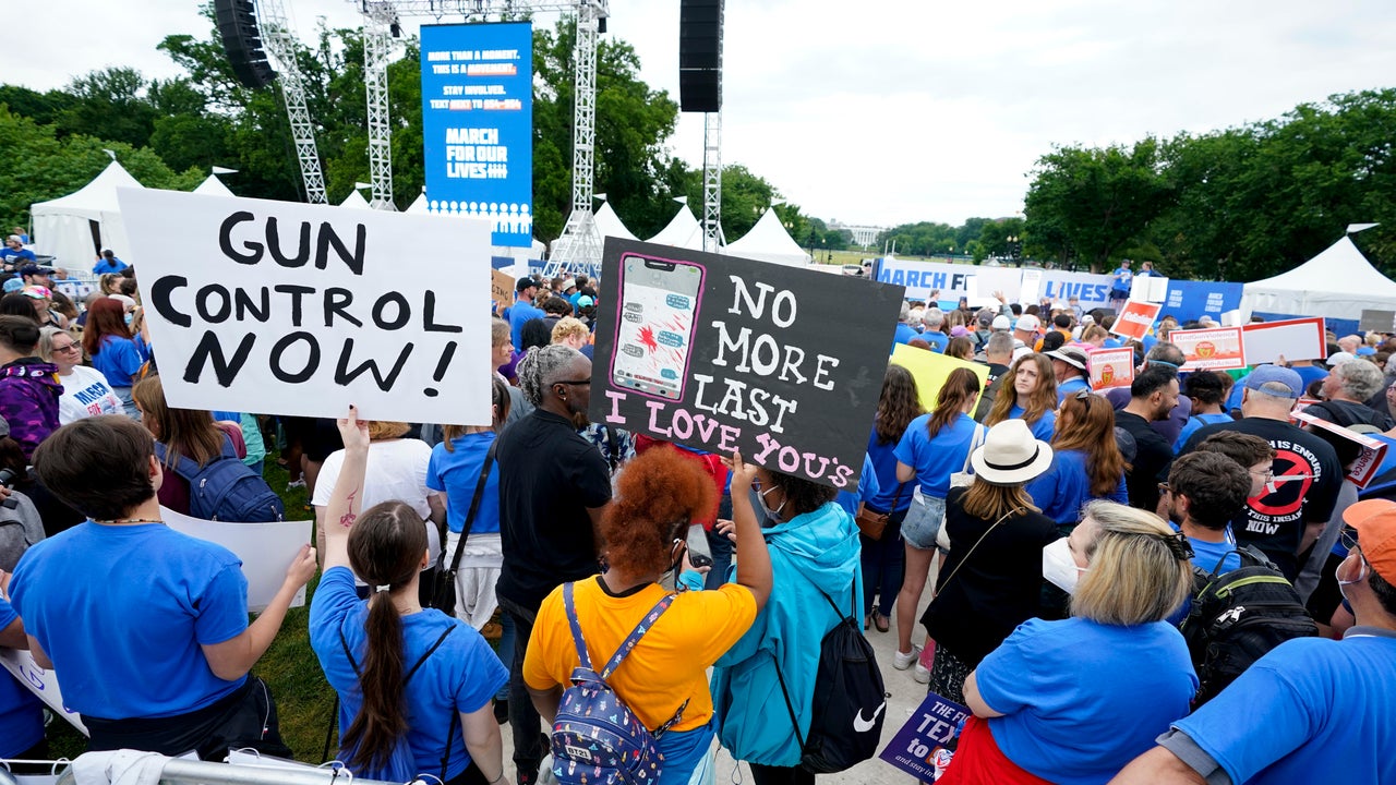 "Enough is enough": March for Our Lives protests return in wake of mass ...