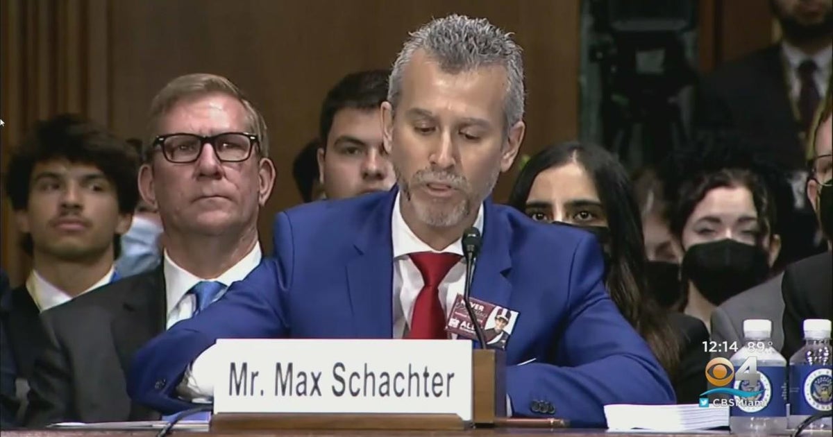 Parkland dad Max Schachter testifies before Congress - CBS Miami