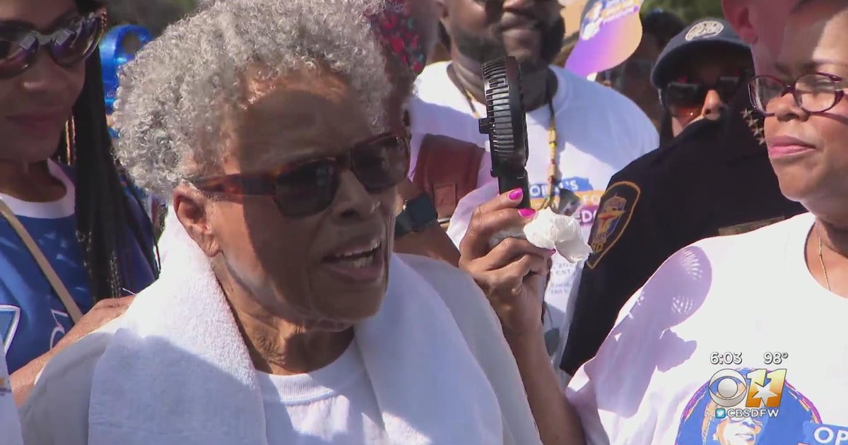 'Grandmother of Juneteenth' Opal Lee continues her walk for freedom ...