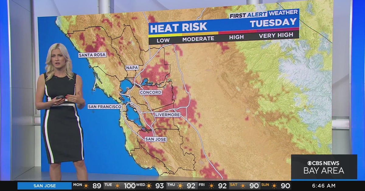 Monday morning First Alert weather forecast with Jessica Burch - CBS ...