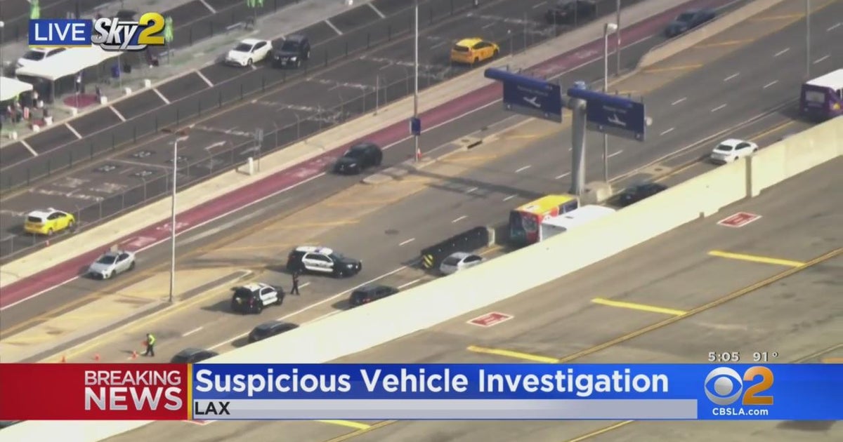 Suspicious vehicle at LAX prompts closure of upper level departure area ...