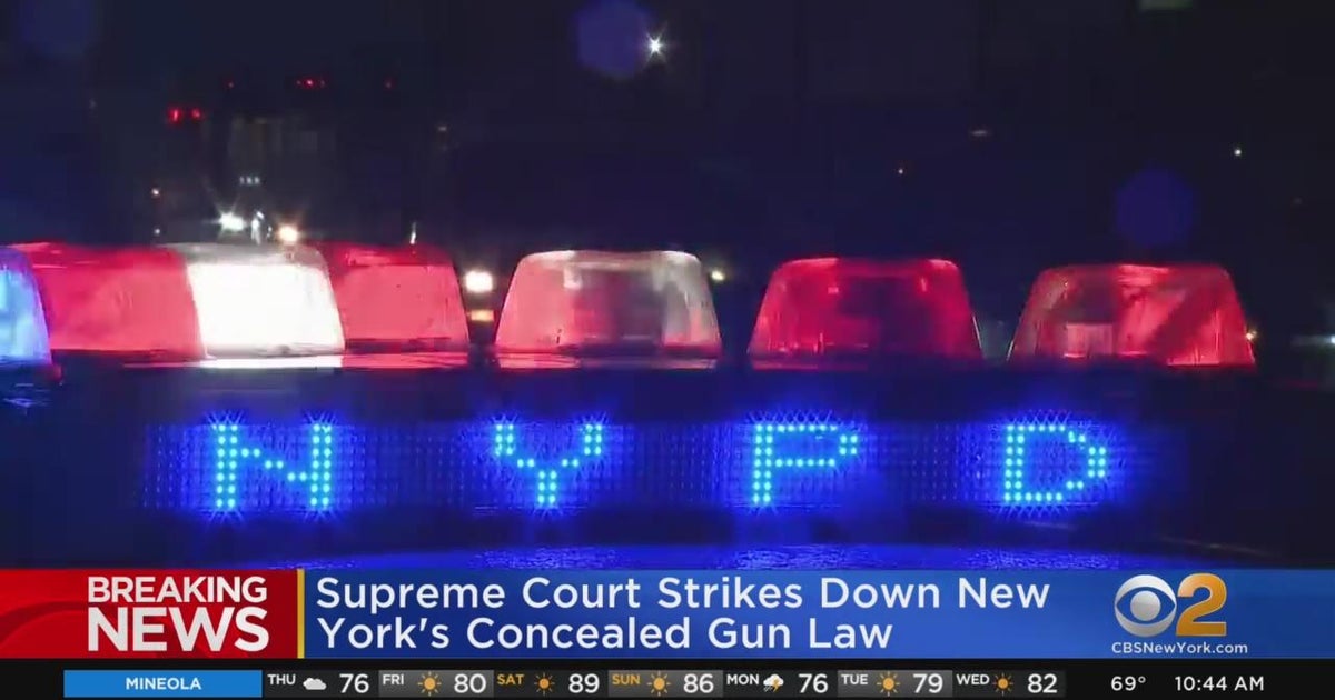 What's next for concealed carry laws in NYC? - CBS New York
