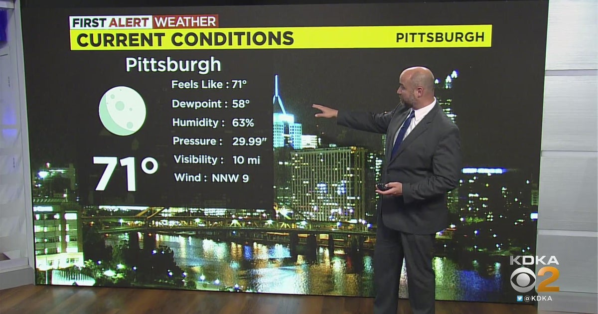 KDKA-TV Nightly Forecast (6/23) - CBS Pittsburgh