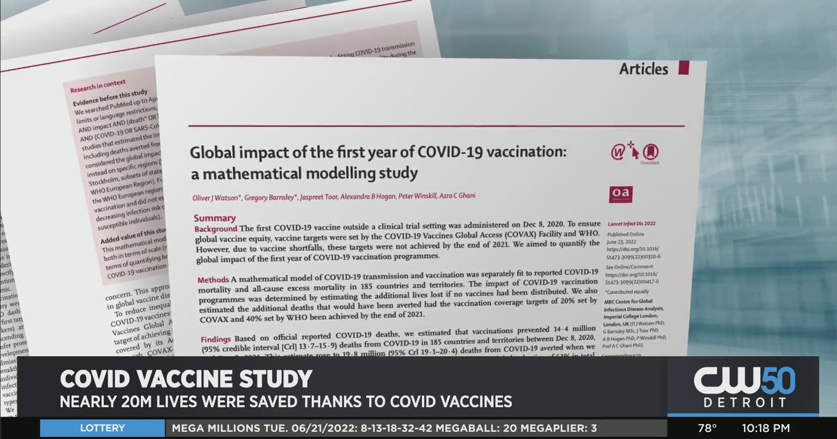 COVID-19 Vaccines Saved Nearly 20 Million Lives In First Year, Study ...
