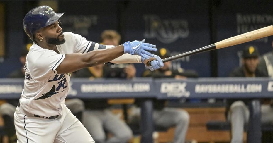Paredes hits 2-run single as Rays rally past Pirates 6-5 - CBS Pittsburgh