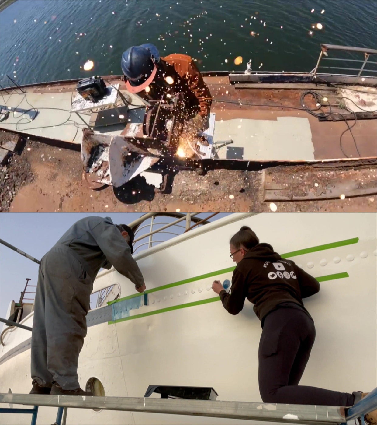 Restoring the Aurora, a cruise ship with a storied past - CBS News