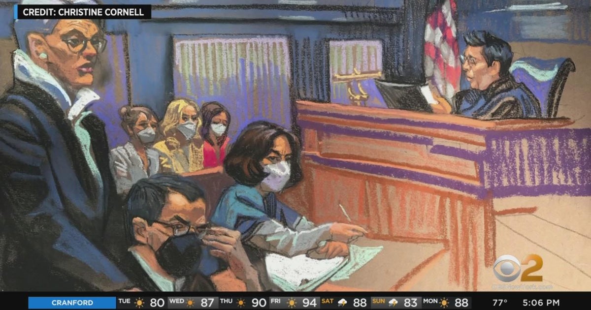 Ghislaine Maxwell sentenced to 20 years in prison - CBS New York