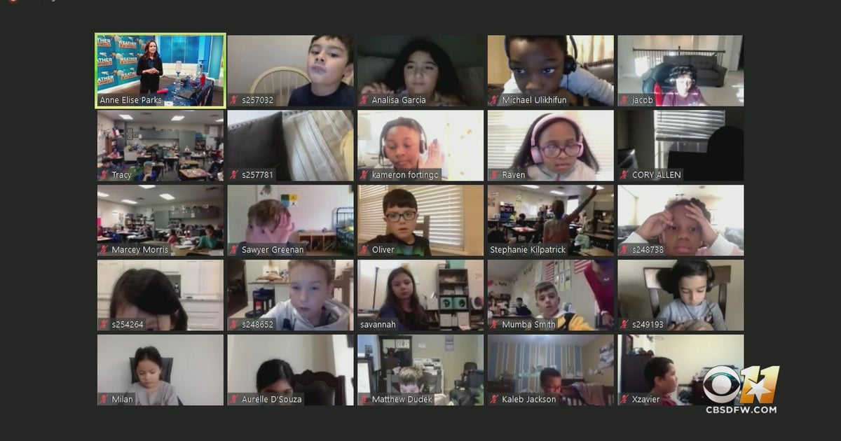 Weather On Wheels: Naomi Press Elementary - CBS Texas