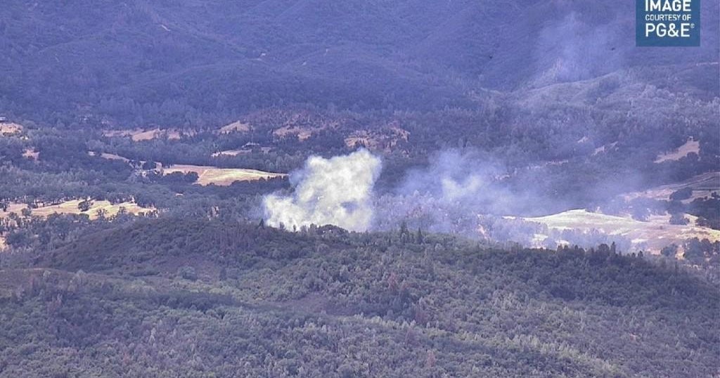 Vegetation fire breaks out near Kelseyville in Lake County - CBS San ...